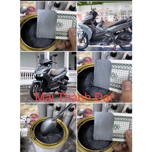 Màu Sơn Xanh Xám Đen AB2022 1K( Sơn Oto Xe Máy )Mai Thành Đạt | Shopee ...