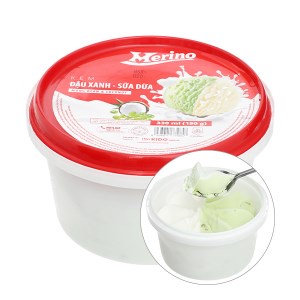 Kem hộp đậu xanh sữa dừa Merino 330ml | Shopee Việt Nam