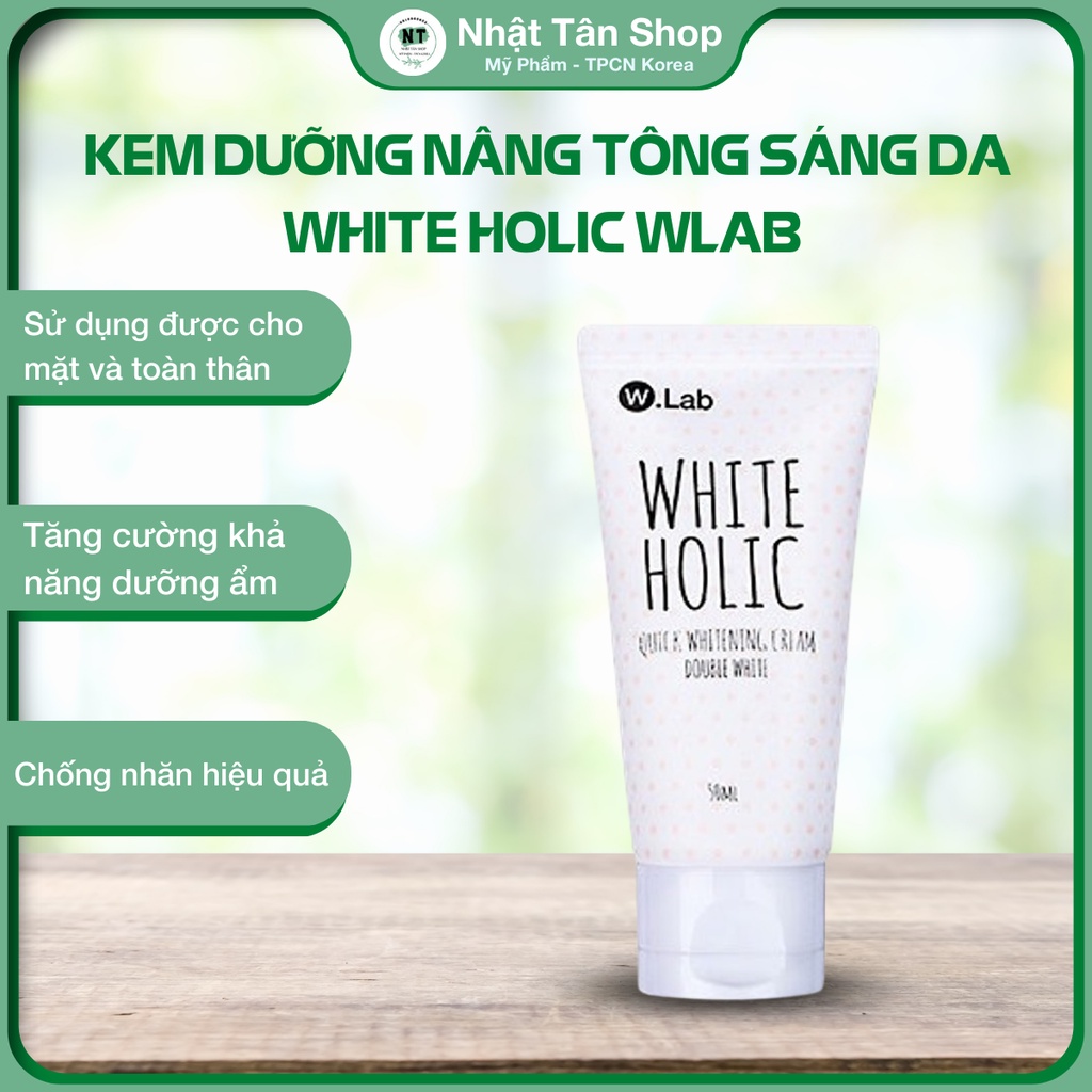 Kem dưỡng nâng tông, sáng da White Holic Wlab mẫu mới 100ml | Shopee Việt Nam