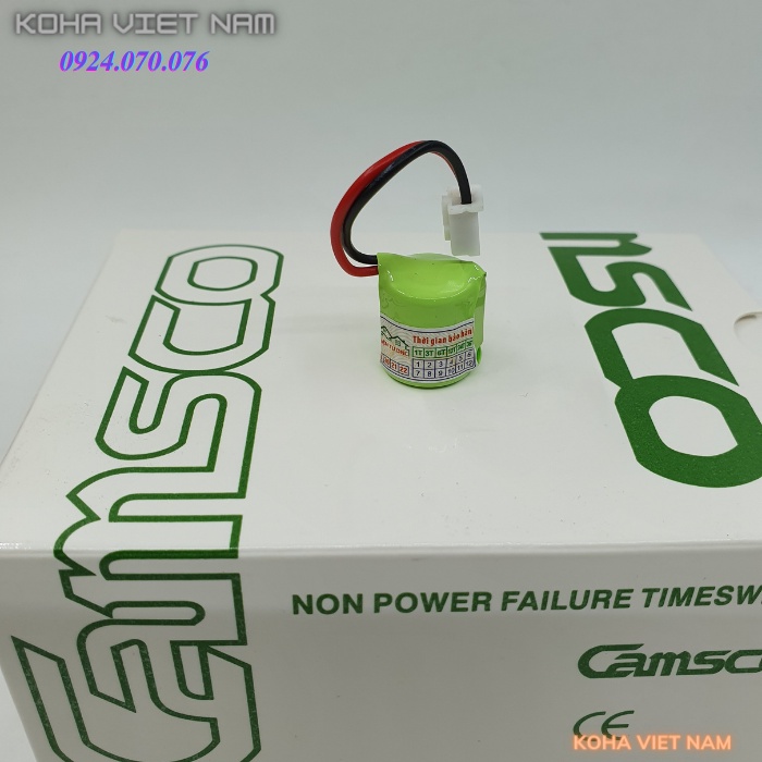 Pin lưu điện Camsco TB35N 1.5V - Pin hẹn giờ timer Camsco PANA NATIONAL ...