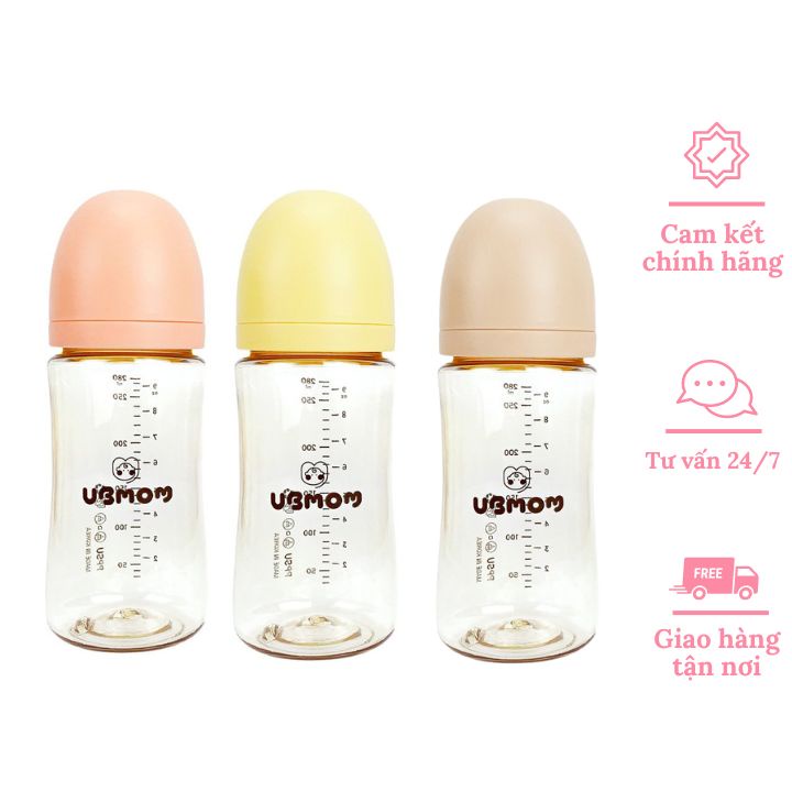Bình uống nước uống sữa Ubmom 280ml | Shopee Việt Nam