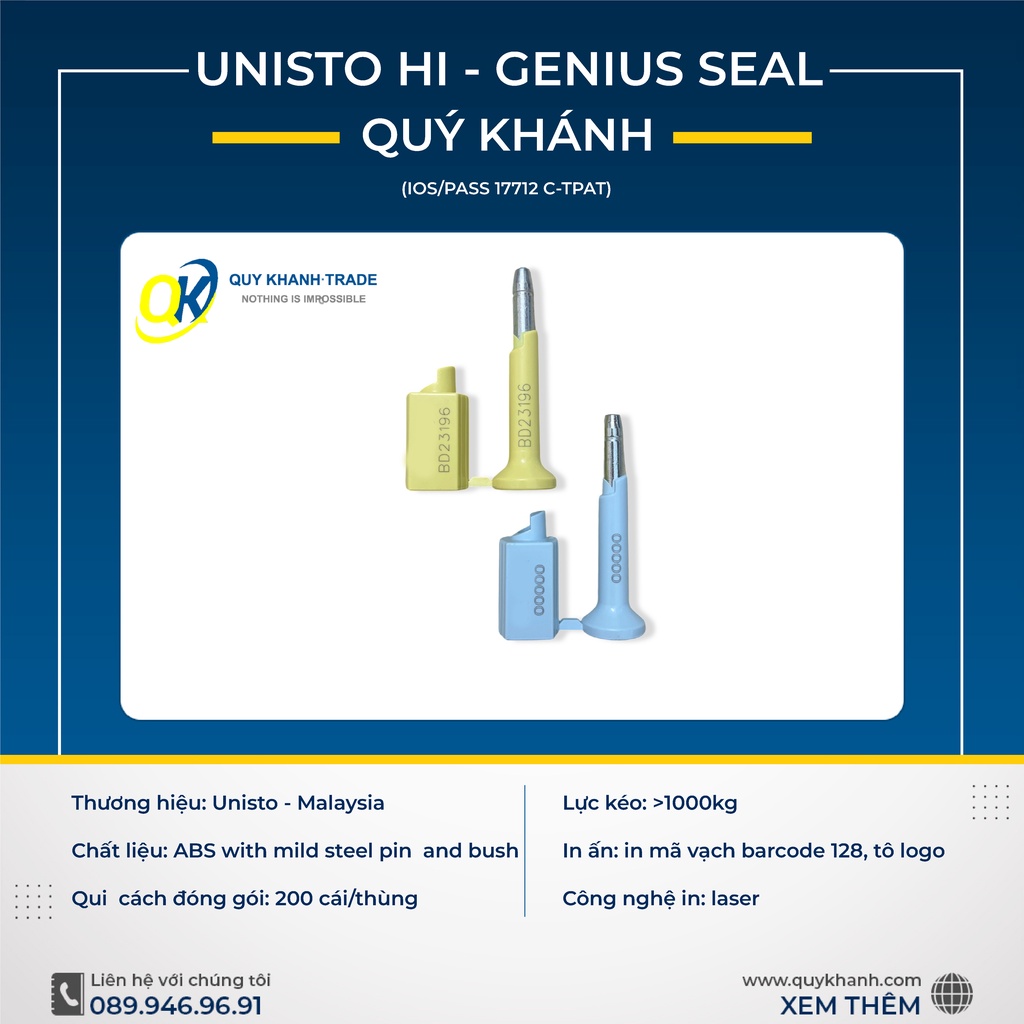 Seal niêm phong Hi Genius | Shopee Việt Nam