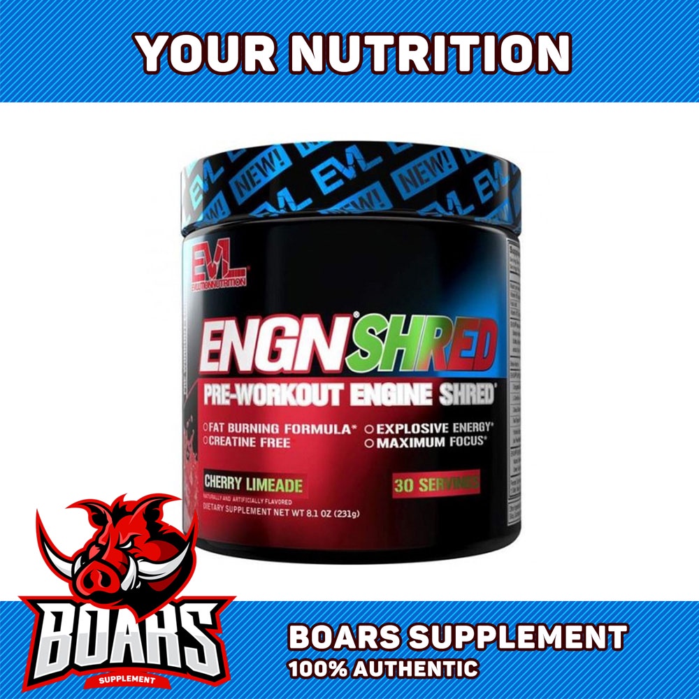 (Vón cục) EVL ENGN SHRED PREWORKOUT - Hỗ Trợ Tăng Sức Mạnh Trước Tập ...