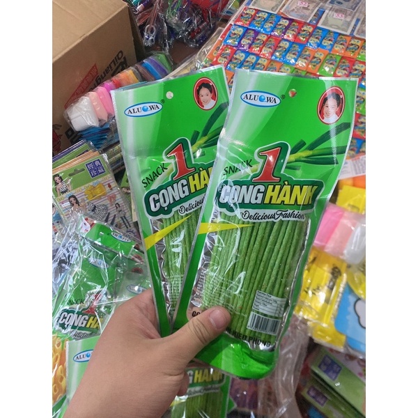 Snack bim bim que cay cọng hành, đồ ăn vặt | Shopee Việt Nam