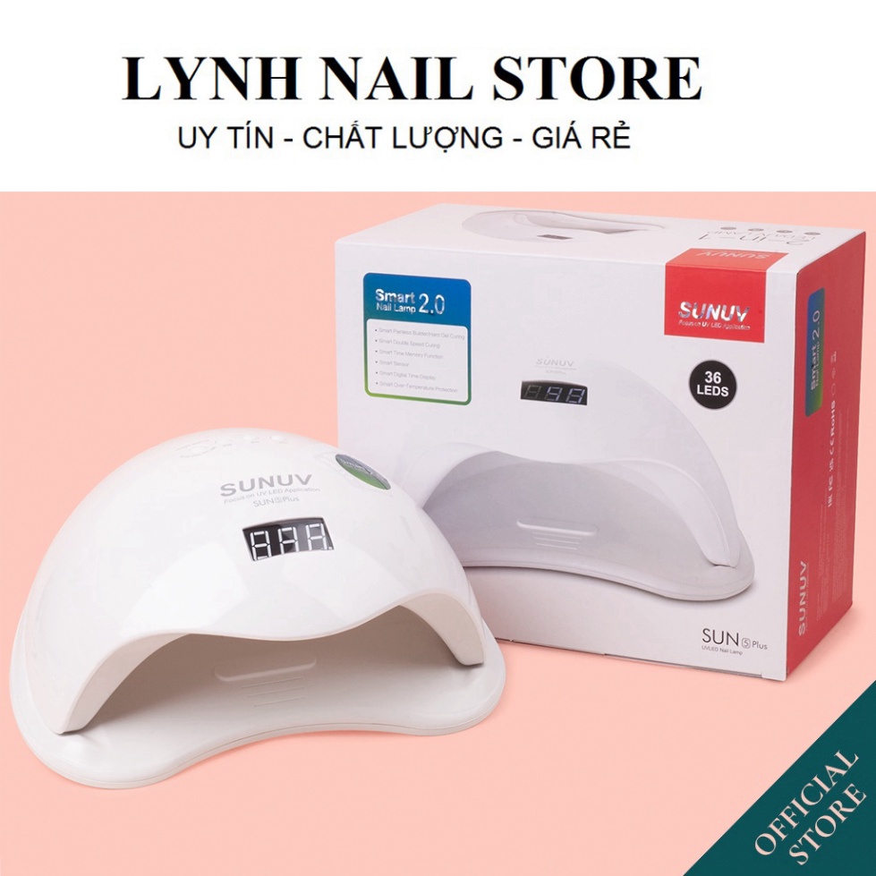 Máy hơ gel Sun 5 Plus 48W 36 bóng đèn - Hàng chính hãng công ty Sun UV ...