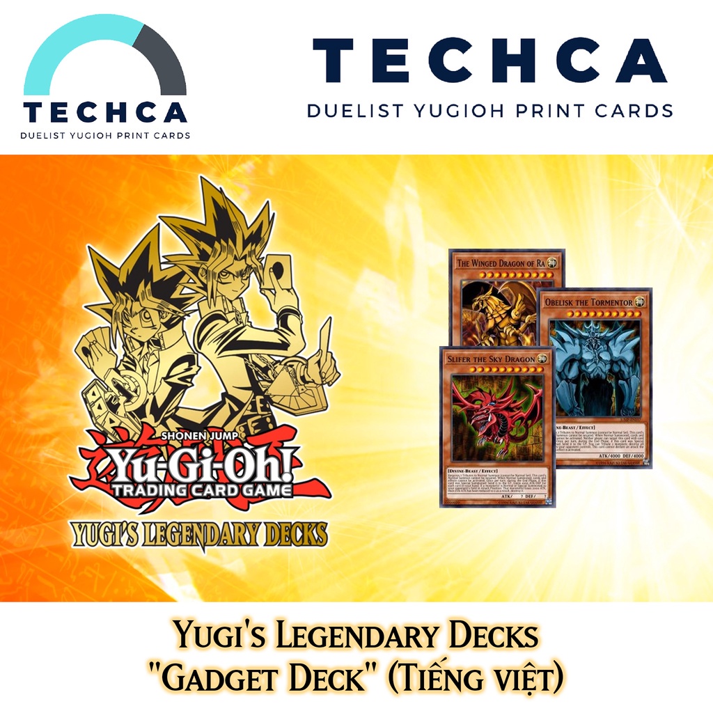 Bài In Tiếng Việt - Bộ bài Yugioh - Yugi's Legendary Decks "Gadget Deck ...