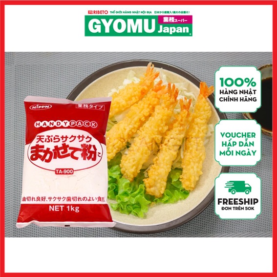 Bột tẩm chiên Tempura 1kg Nhật Bản | Shopee Việt Nam