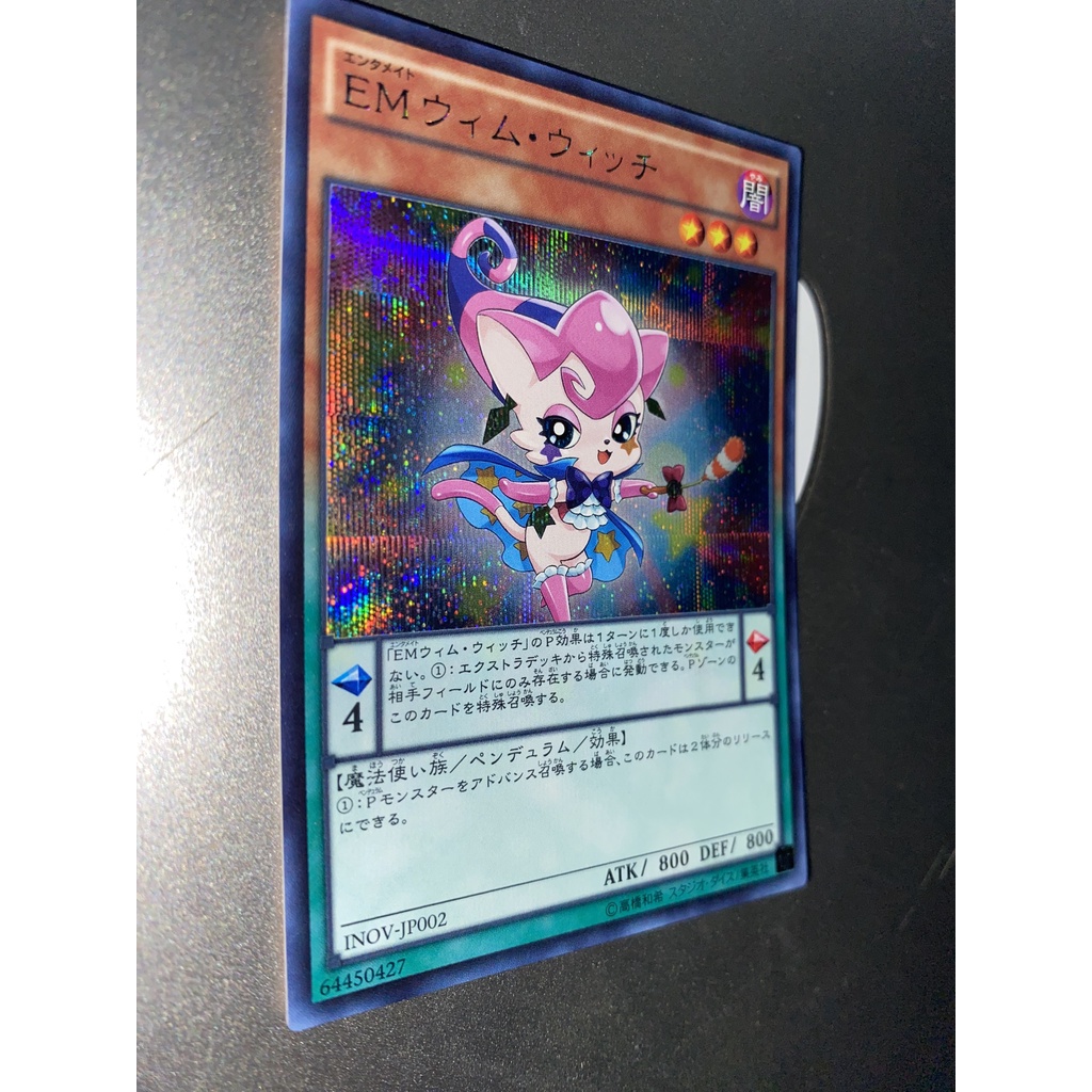 [OCG] Performapal Whim Witch INOV-JP002 Secret Rare | Shopee Việt Nam