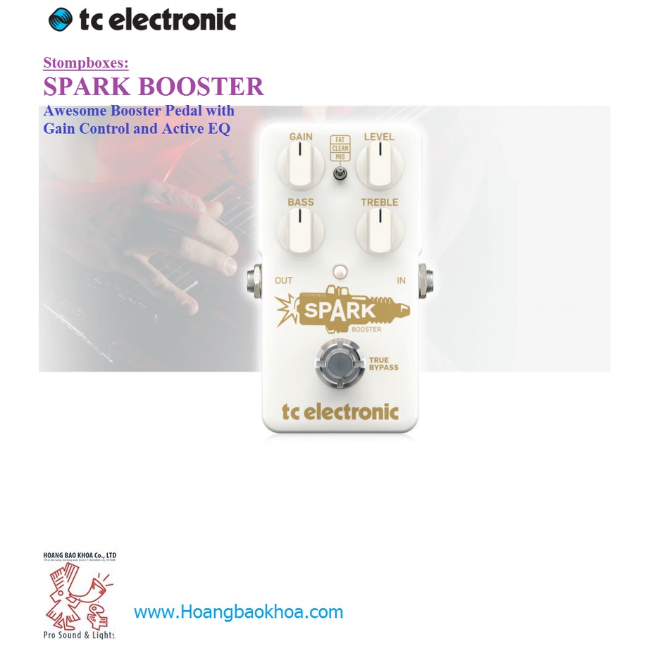 SPARK BOOSTER Tc Electronic - Bàn Đạp Pedal Ghita | Shopee Việt Nam