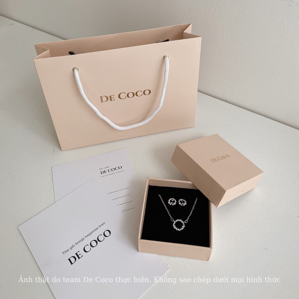 Hộp đựng trang sức DECOCO hộp vuông mút nhung 8x8cm | Shopee Việt Nam