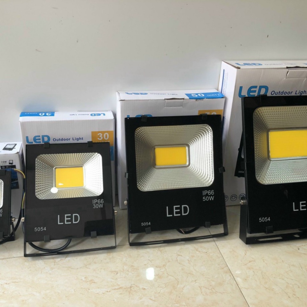 Đèn pha led COB 30w/50w/100w chống nước IP66 điện 220v | Shopee Việt Nam