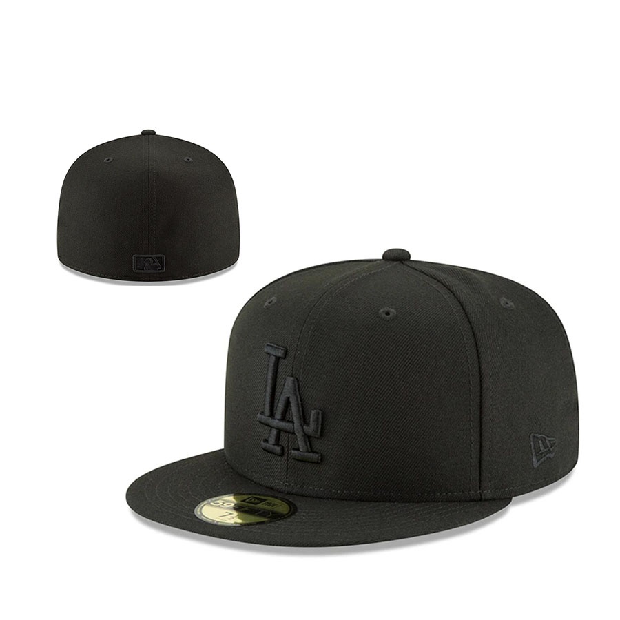 Mlb la fitted cap dodgers los angeles men women snapback hip hop hat ...