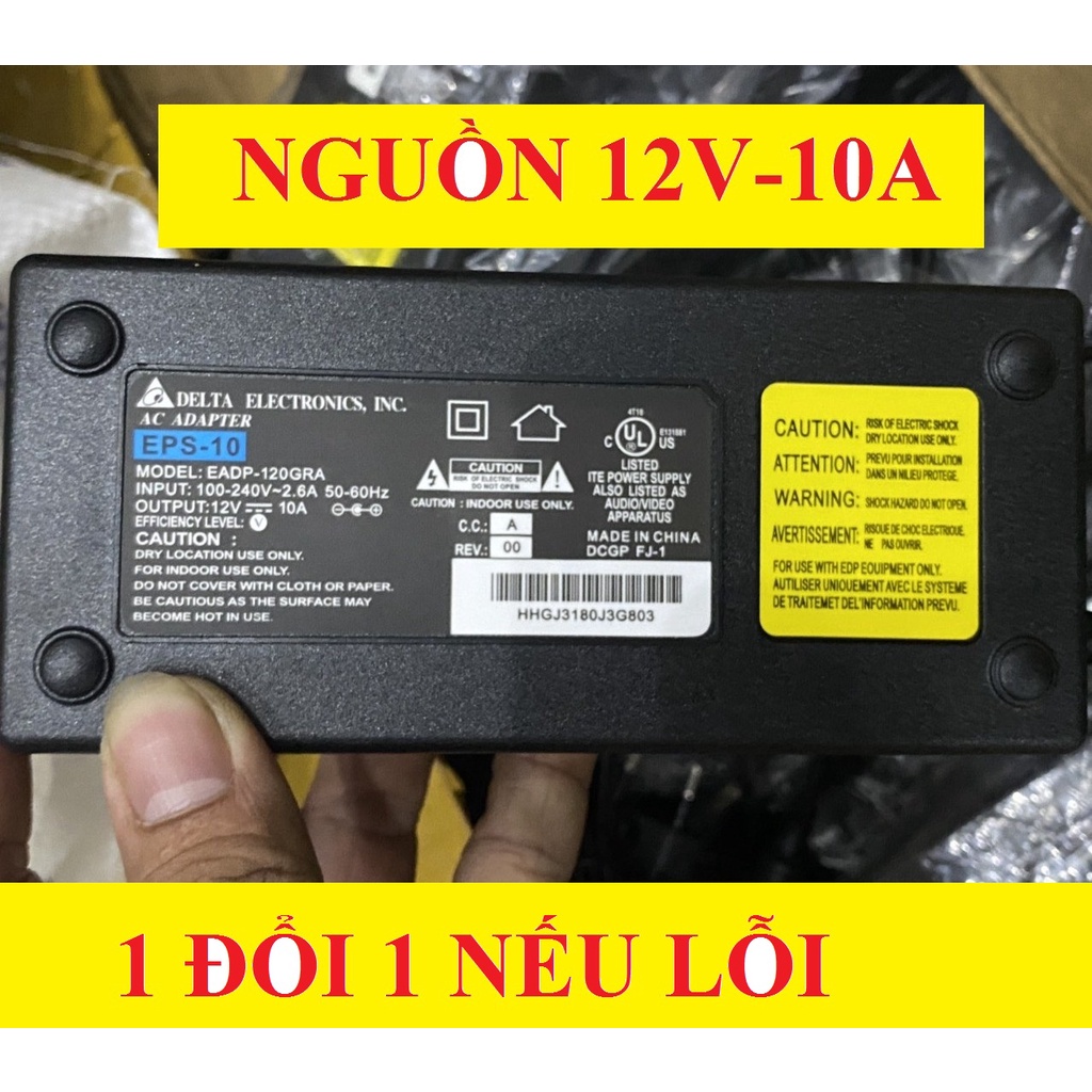 Nguồn Delta 12V10A, 12V 10A, 12V-10A EPS – 10 hàng hãng - PHÂN PHỐI ...