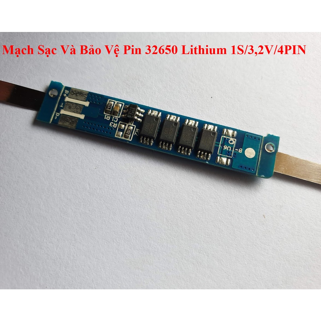 Mạch Sạc Và Bảo Vệ Pin 32650 Lithium1S/3,2V/4PIN | Shopee Việt Nam