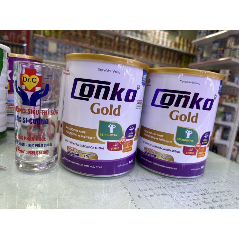 Sữa Conko god Combo 2 Lon 800g mẫu mới , dành cho người ốm yếu cần phục ...