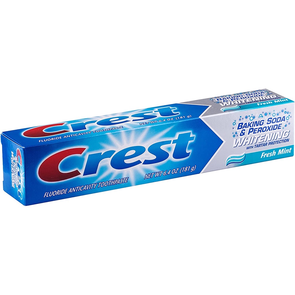 Kem đánh răng Crest Cavity and Tartar Protection Toothpaste Whitening ...