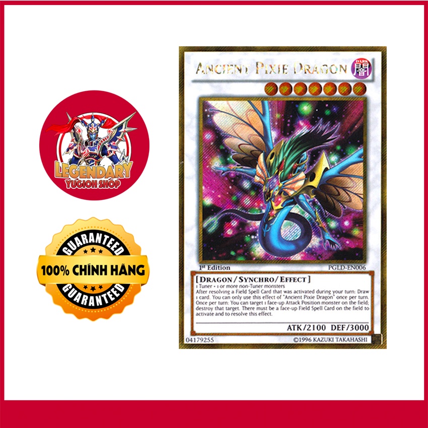 [EN-JP] [Thẻ Bài Yugioh Chính Hãng] Ancient Pixie Dragon | Shopee Việt Nam