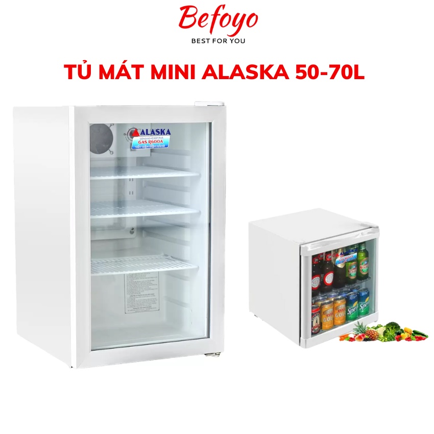 Tủ Mát Mini Alaska LC-70 | LC-50 lít hàng chính hãng bảo hành 24 tháng ...