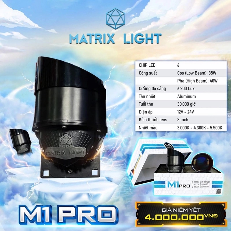 BI GẦM MATRIX LIGHT M1 PRO | Shopee Việt Nam