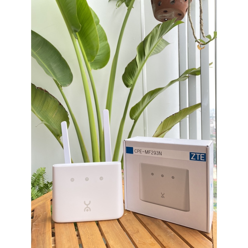Bộ phát wifi 3G/4G ZTE MF293 là phiên bản hỗ trợ cả 3G và 4G tại Việt ...