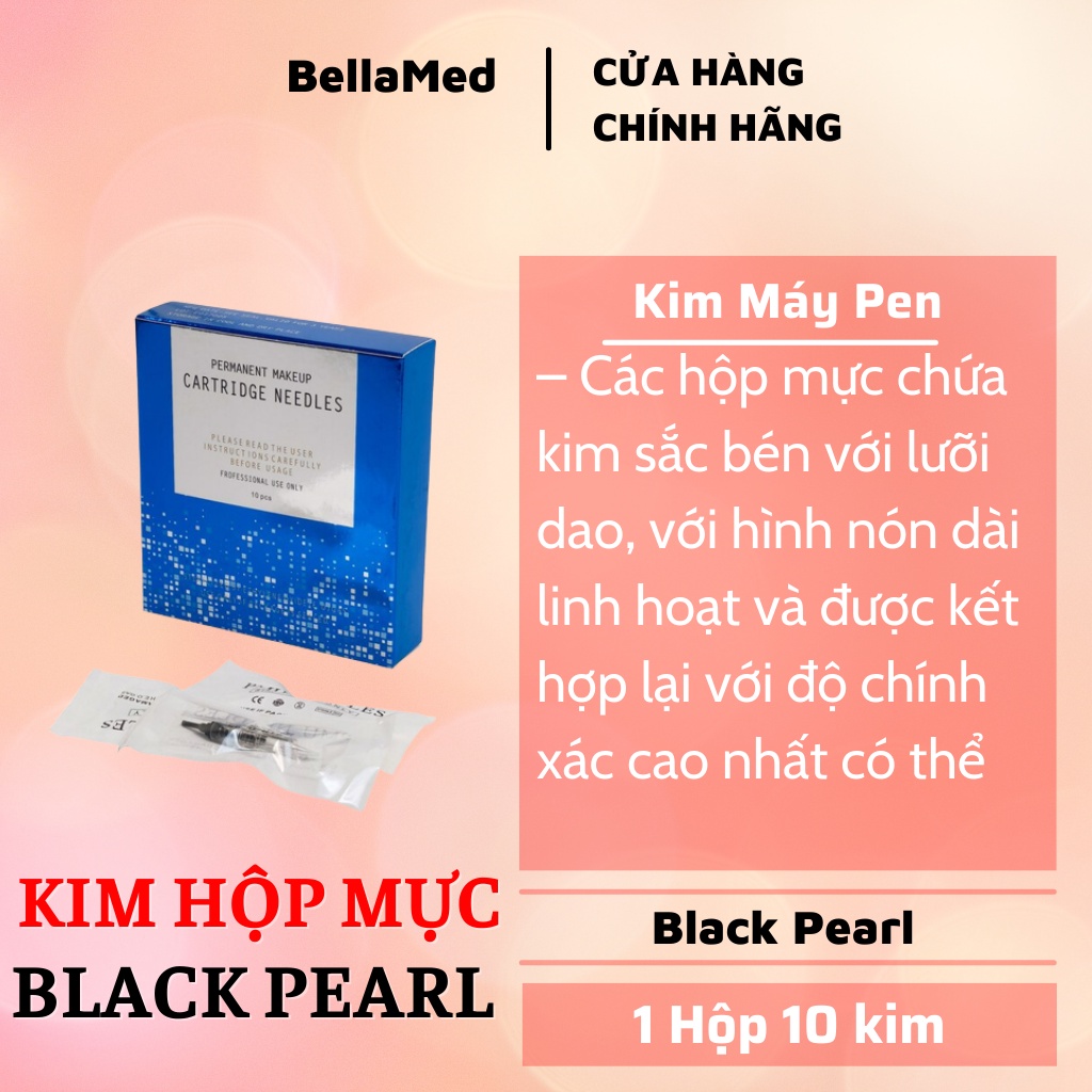 Kim Black Pearl III Kim máy KTS phun xăm - hộp 10 kim | Shopee Việt Nam