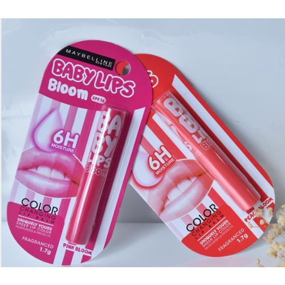 Son Dưỡng chuyển màu Maybelline Baby Lips Bloom Color Changing Lip Balm ...