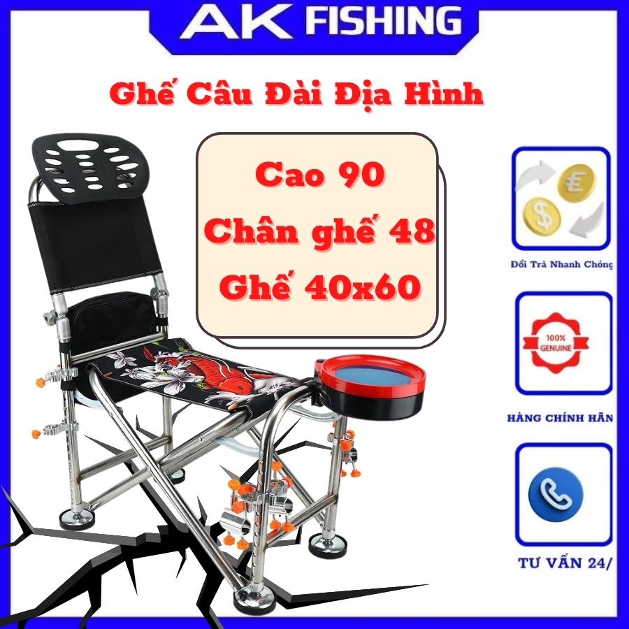 Ghế Câu Đài, Ghế Ngồi Mọi Địa Hình,gâp gọn tiện lợi Đủ Phụ Kiện chuyên ...