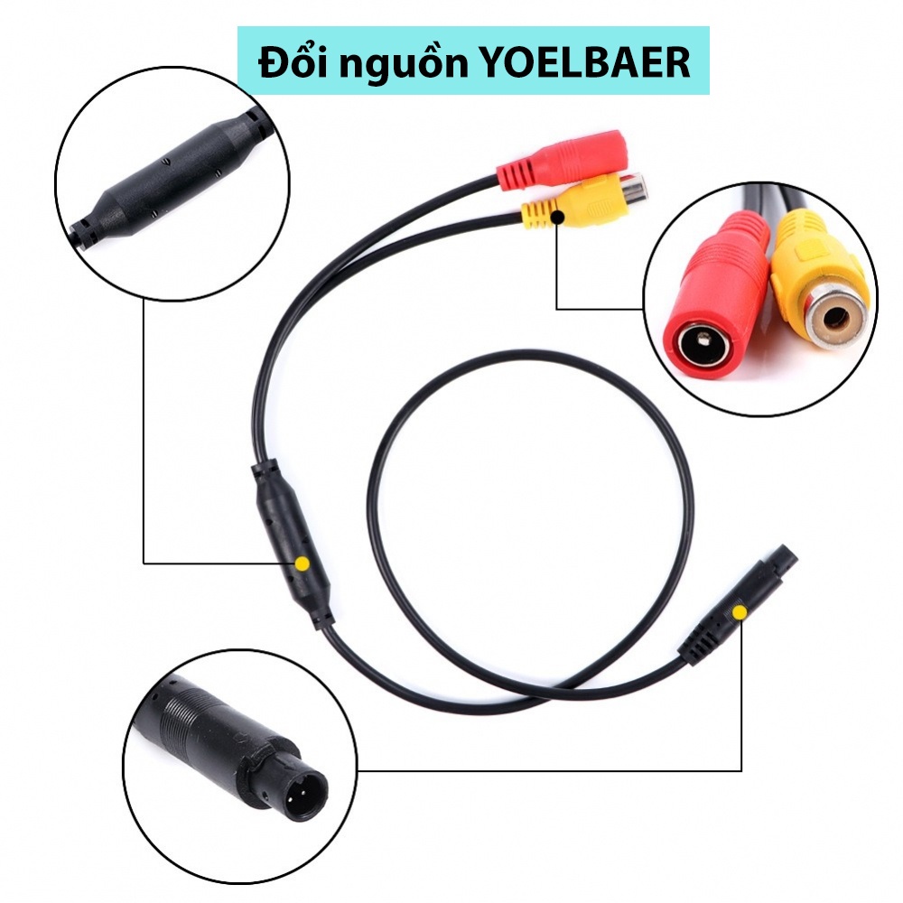 Dây đổi nguồn cho camera YOELBAER | Shopee Việt Nam