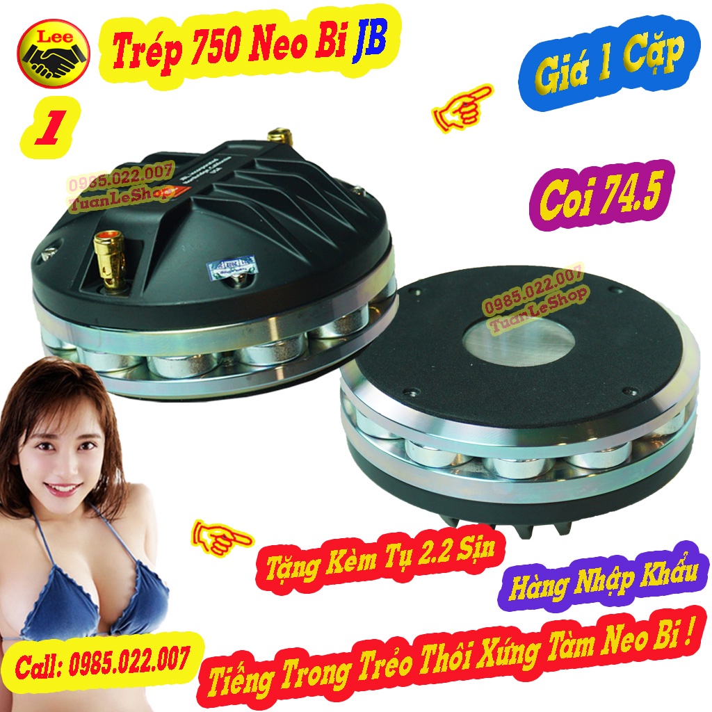 LOA TREBLE 850 NEO BI JB CH – GIÁ 2 LOA TREP 850 TU NEO BI JB CH TẶNG TỤ 2.2 SỊN | Shopee Việt Nam