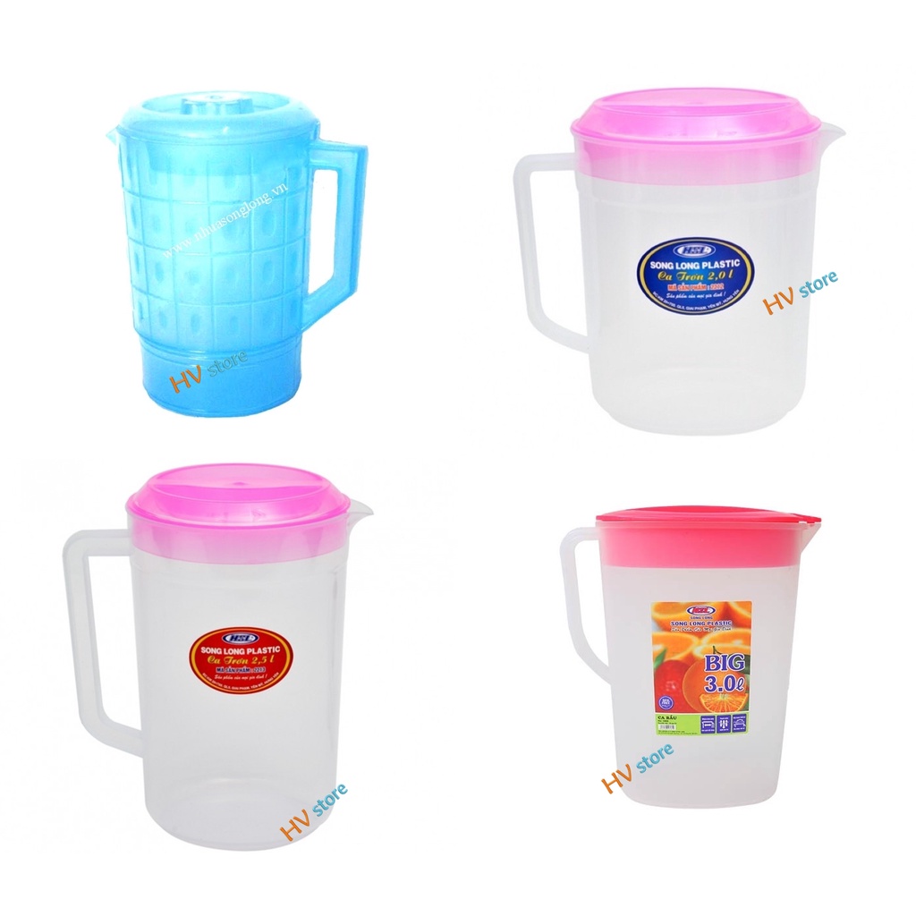 Ca nhựa Song Long các kích cỡ 0.5L/2L/2.5L/3L - Khách tự chọn kích cỡ | Shopee Việt Nam