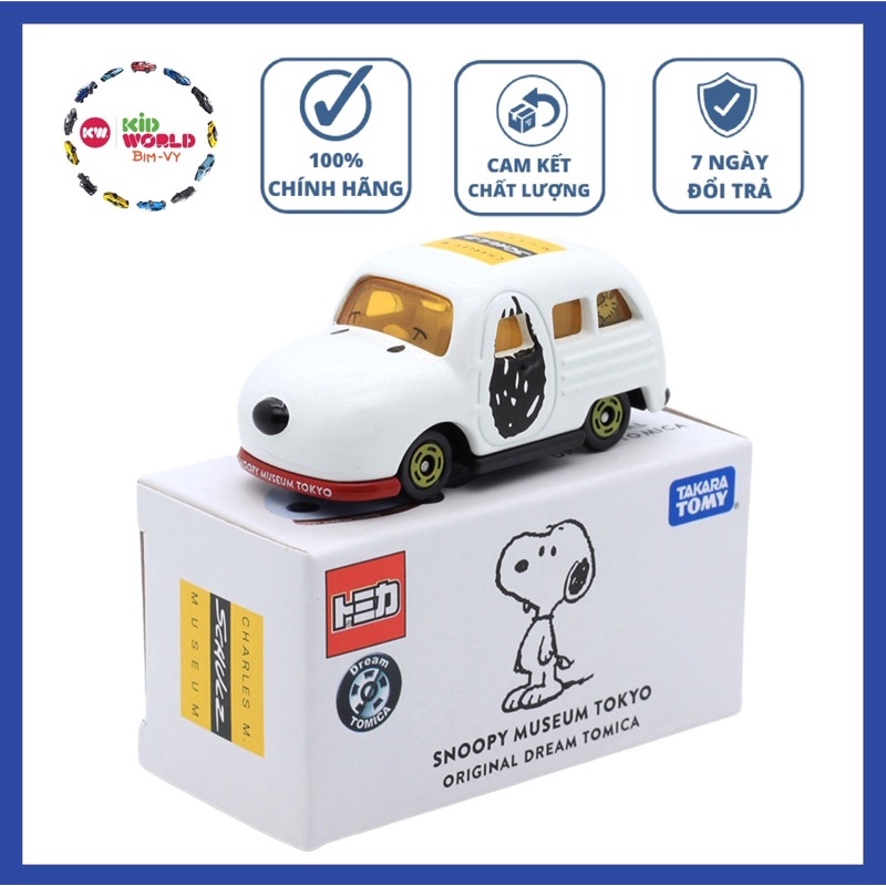 Xe mô hình Tomica Box Disney Snoopy Museum Tokyo. MS: 129. | Shopee ...