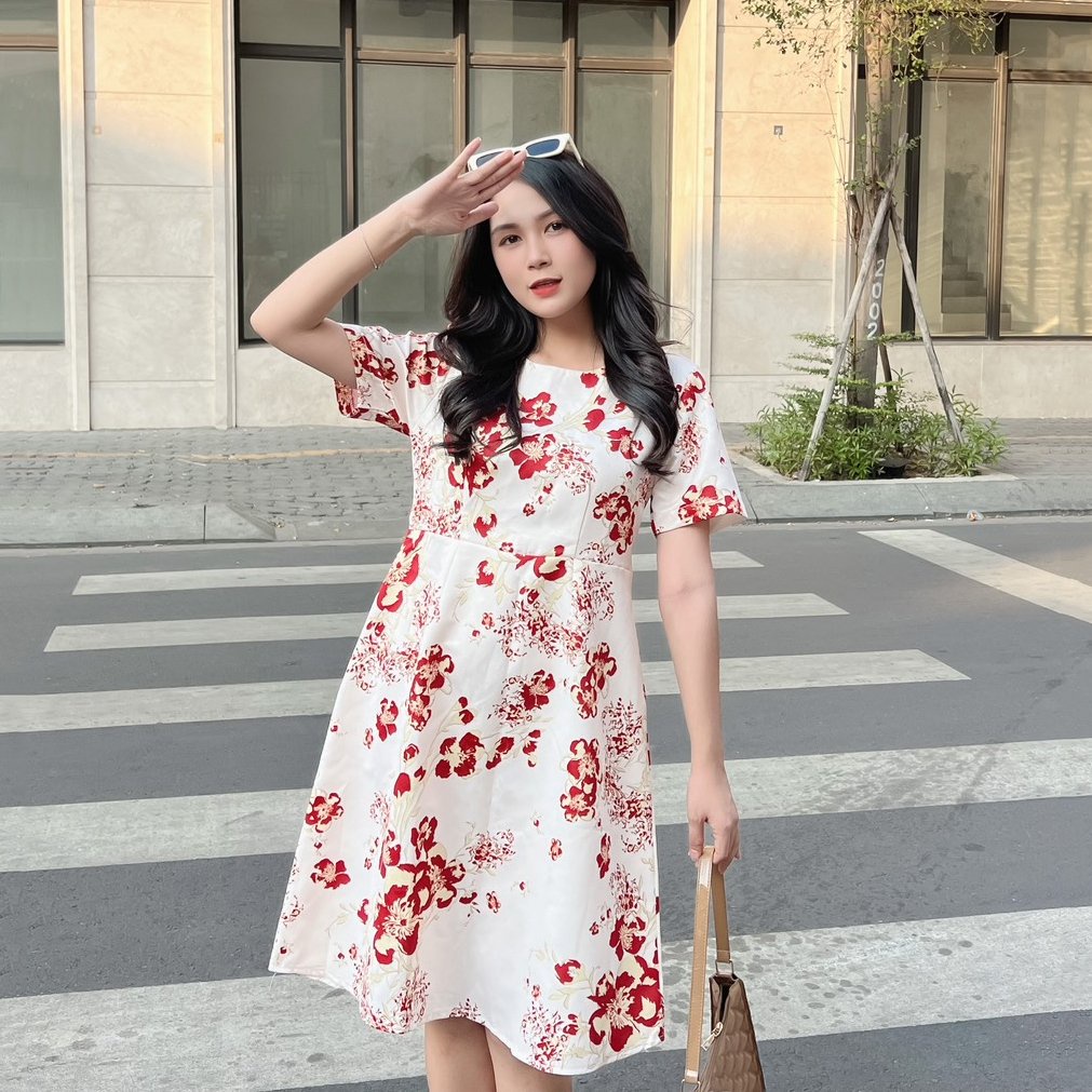 Đầm Za.ra Form Rộng, Chất Vải Gấm Xốp Cao Cấp, Thoáng Mát. | Shopee ...