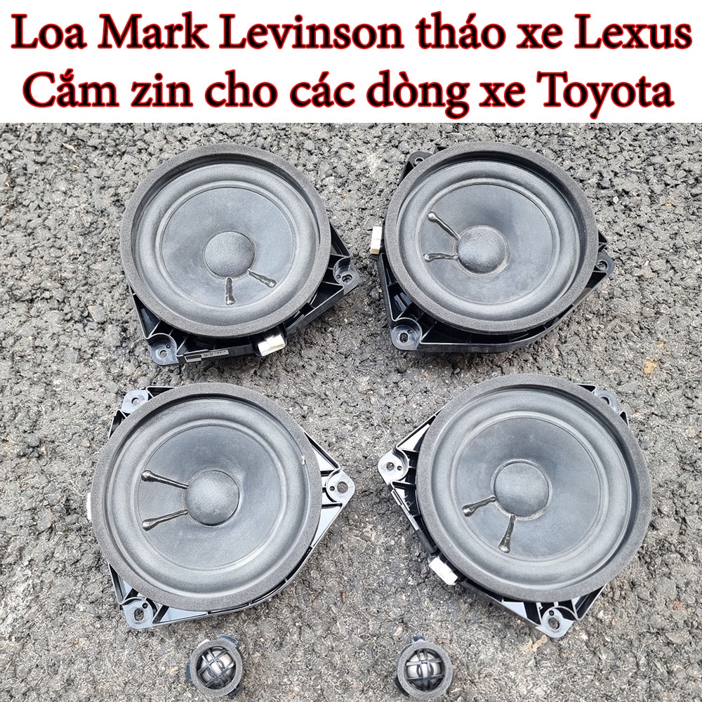 Bộ loa tháo xe lexus Mark Levinson full bộ 6 loa chính hãng lắp zin cho ...