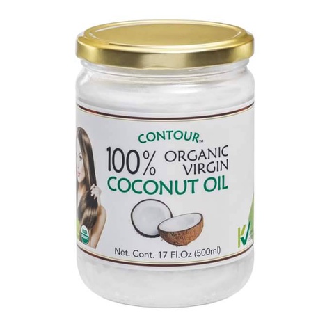 100% ORGANIC Virgin Coconut Oil CONTOUR 500ml | Shopee Việt Nam