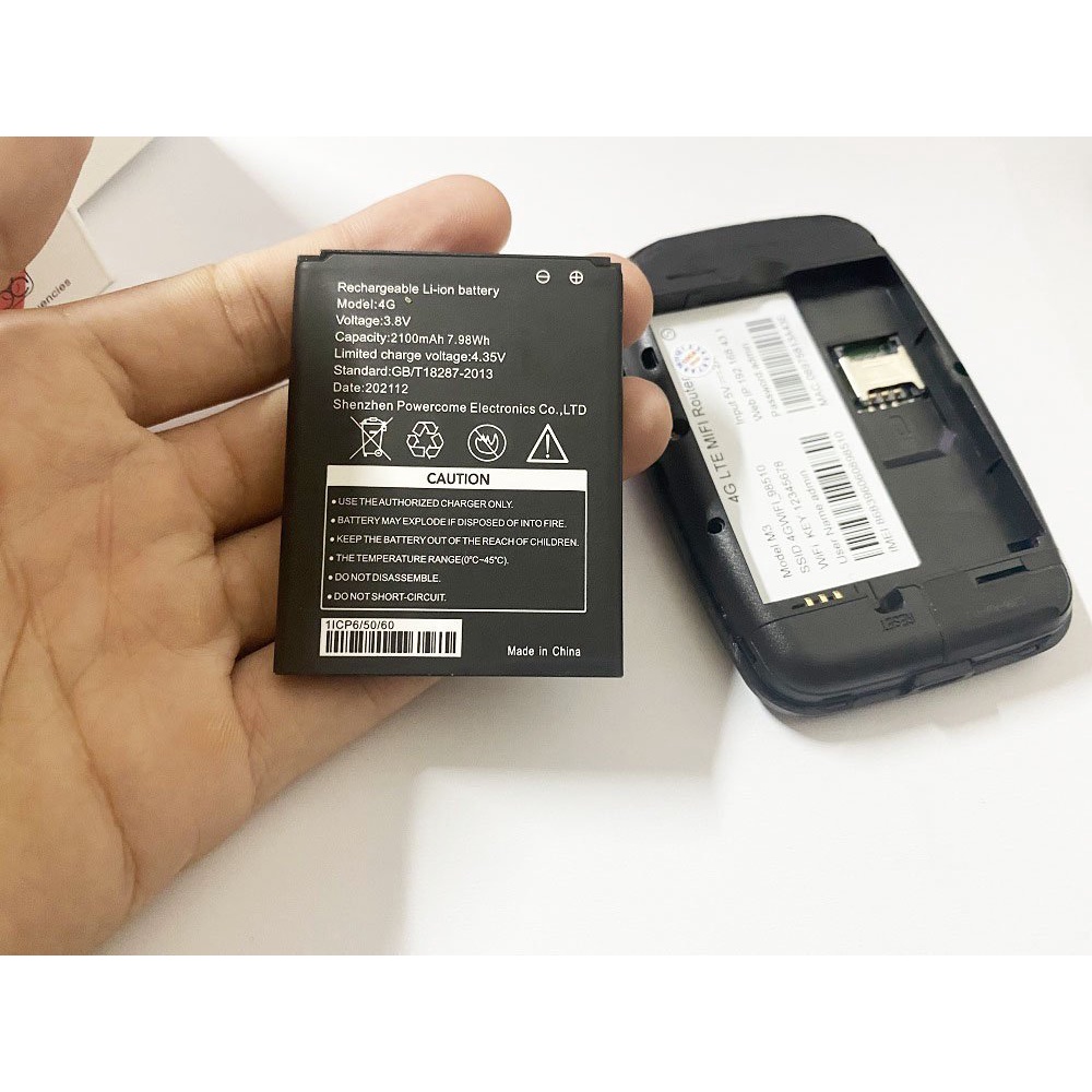 [Bảo Hành 24 Tháng ] Pin thay thế bộ phát Wifi MF925 4G Olax WD680 ...