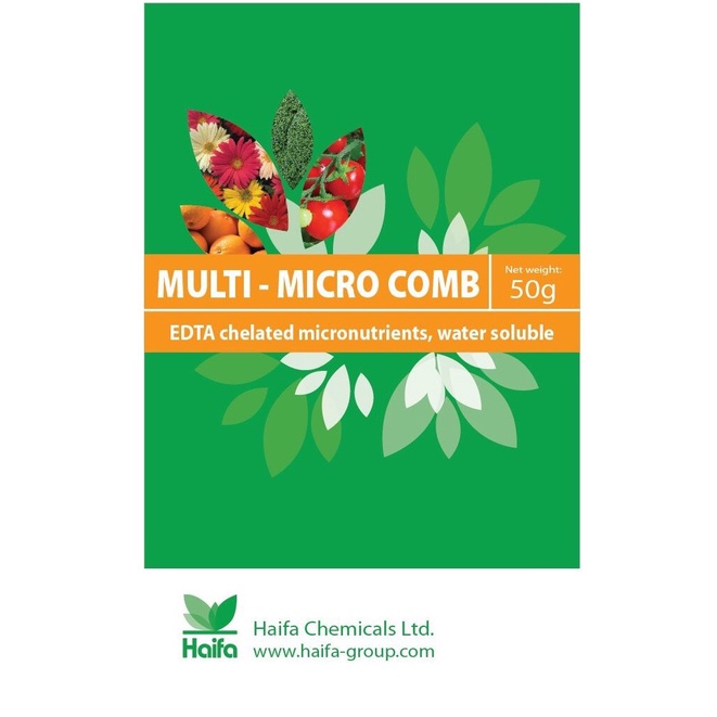 Phân bón lá vi lượng MULTI-MICRO COMB- Haifa Isarel chính hãng 50gr ...