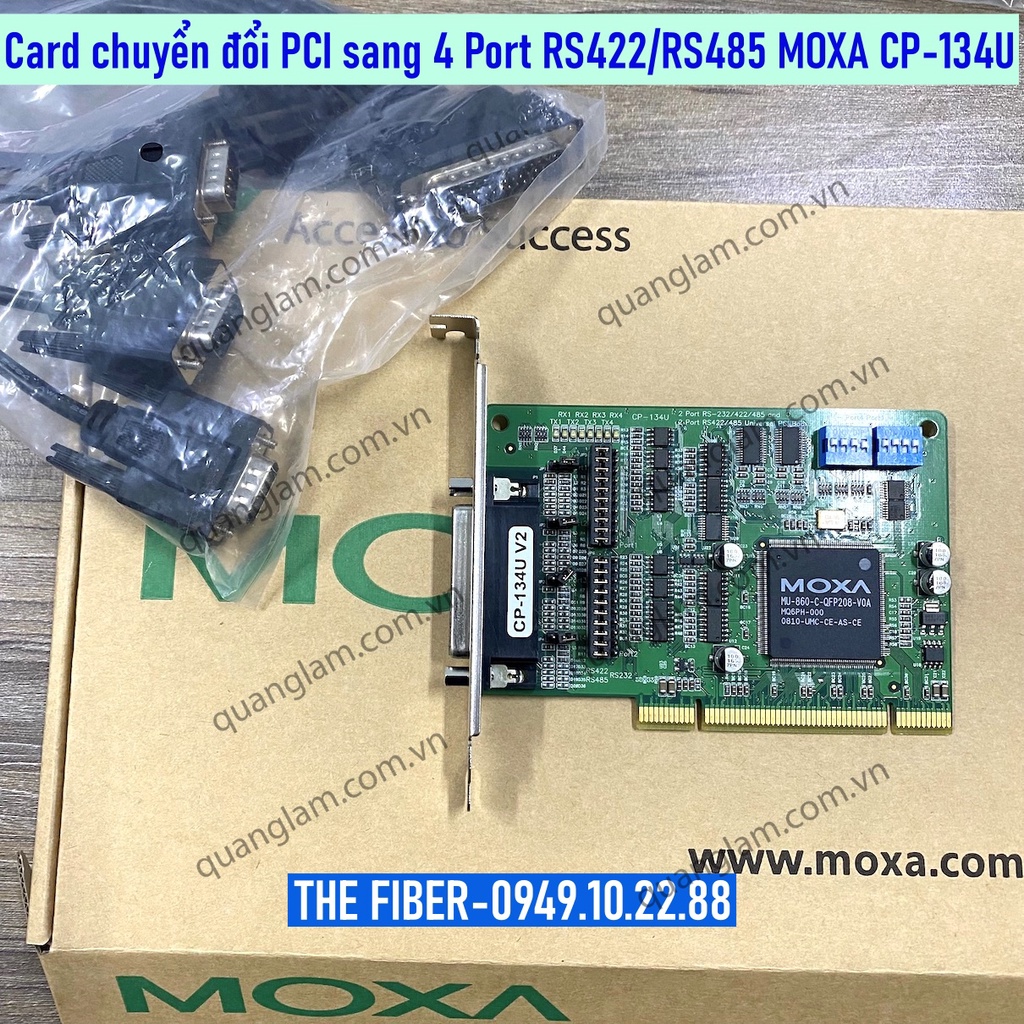 CARD CHUYỂN ĐỔI PCI SANG 4 PORT RS422/RS485 MOXA CP-134U | Shopee Việt Nam