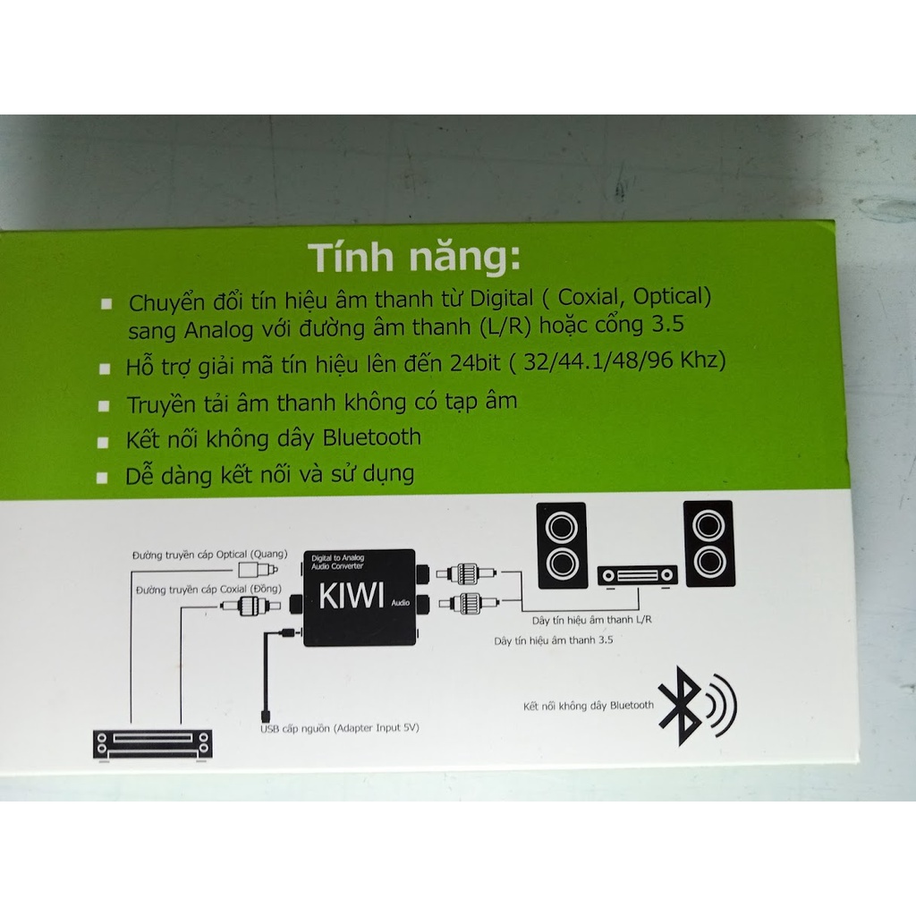 Bộ chuyển đổi âm thanh từ Digital sang Analog KA03 Pro | Shopee Việt Nam
