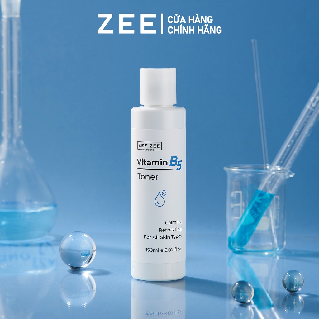 Nước Cân Bằng Cấp Ẩm Mềm Mịn Da ZEE ZEE Toner Vitamin B5 Trà Xanh Cúc ...