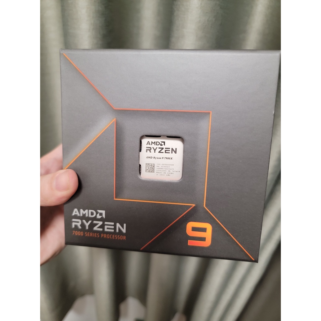 CPU AMD Ryzen 9 7900X 4.7GHz Boost 5.6GHz / 12 nhân 24 luồng / 76MB / AM5 Mới Nguyên Seal ...