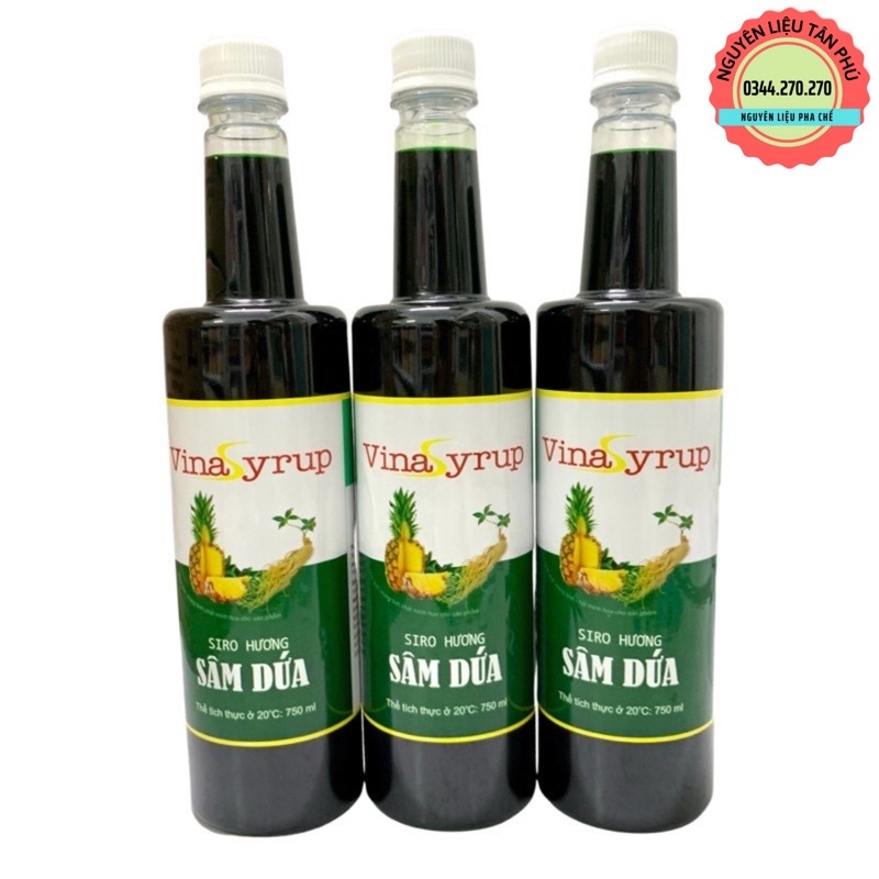 Siro Sâm Dứa Vina Syrup - Chai 700ml | Shopee Việt Nam