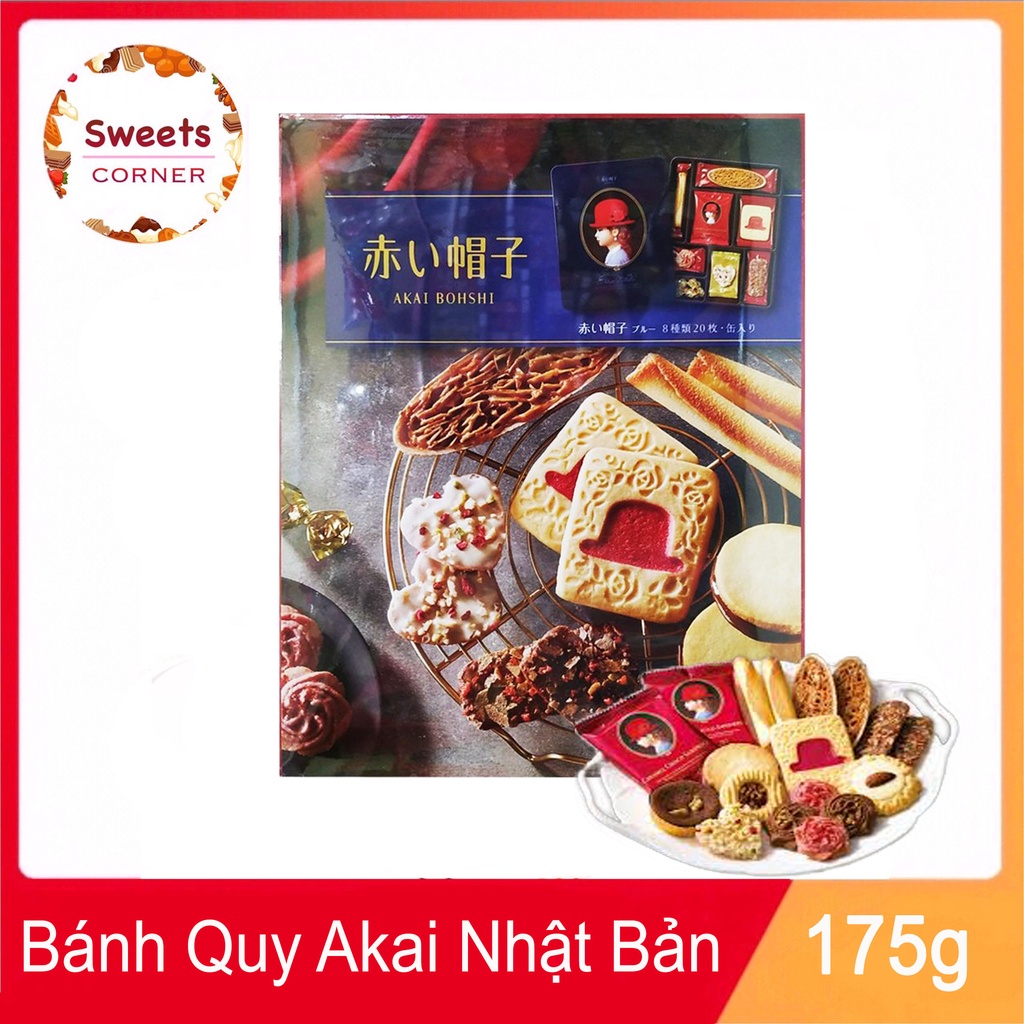 Bánh quy hộp cao cấp Akai Boshi Blue | Shopee Việt Nam