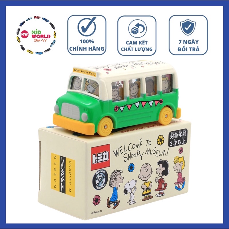 Xe mô hình Tomica Box Disney Welcome to Snoopy Museum. MS: 123 ...