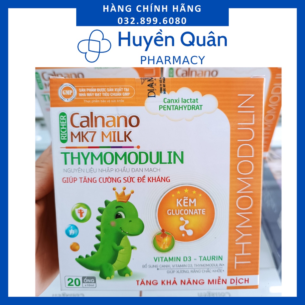 Calnano MK7 MILK Richer - Bổ sung Canxi, Vitamin D3 giúp xương răng ...