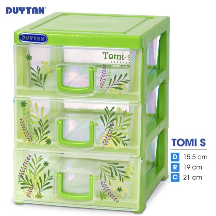 🚀TBA SHOP🚀 Tủ nhựa duy tân mini TOMI-S 3 Ngăn ( 15.5 x 19 x Cao 21 cm ...