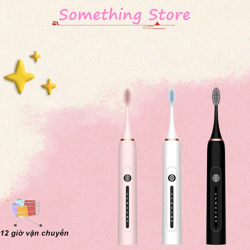Bàn chải điện Sonic X7 dùng công nghệ rung sóng âm 6 chế độ rung Tặng ...
