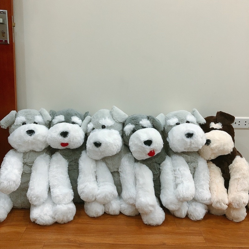 |CÓ SẴN| Gấu Bông AMUSE- AMUFUN Chó bông Schnauzer 50cm Chính Hãng Nhật ...