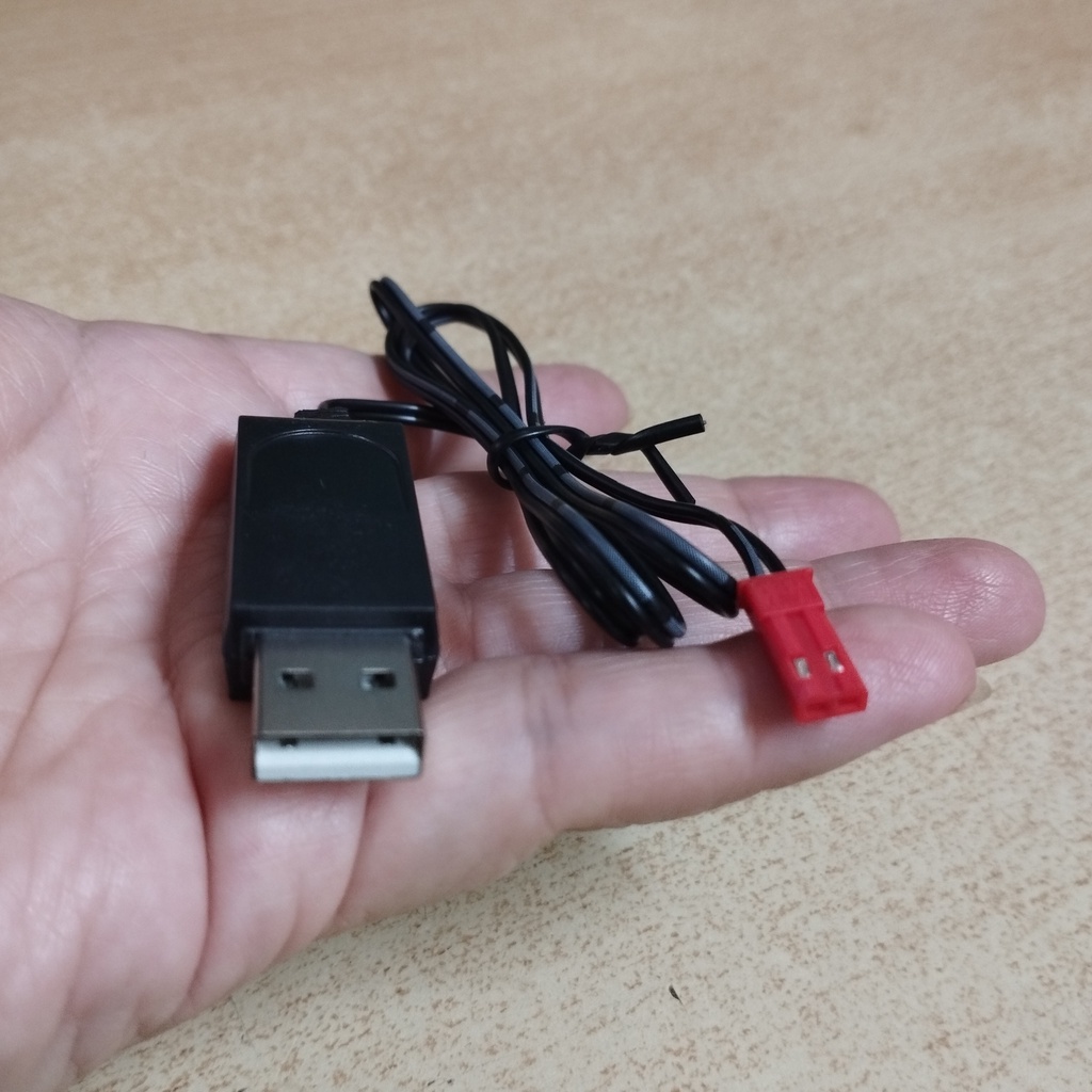 Dây cáp sạc pin 3.7V chân cắm đỏ jack đực JST | Shopee Việt Nam