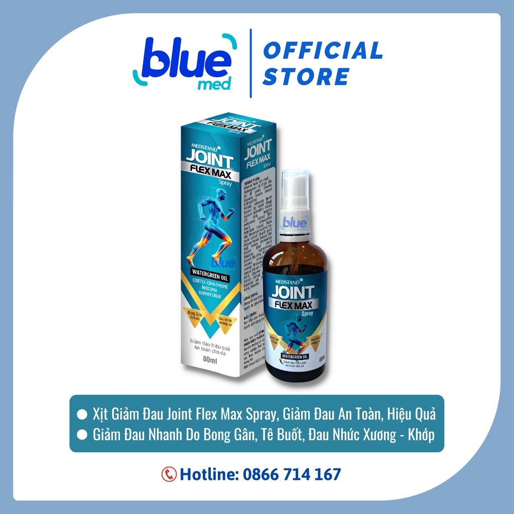 Joint Flex Max Spray - Xịt Giảm Đau Nhanh, Đau Nhức Xương Khớp, Đau Cơ ...