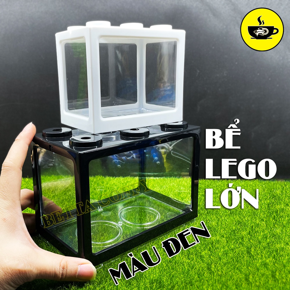 Bể Cá LEGO LỚN Lắp Ghép - Hồ cá mini kiểu dán độc đáo | Shopee Việt Nam